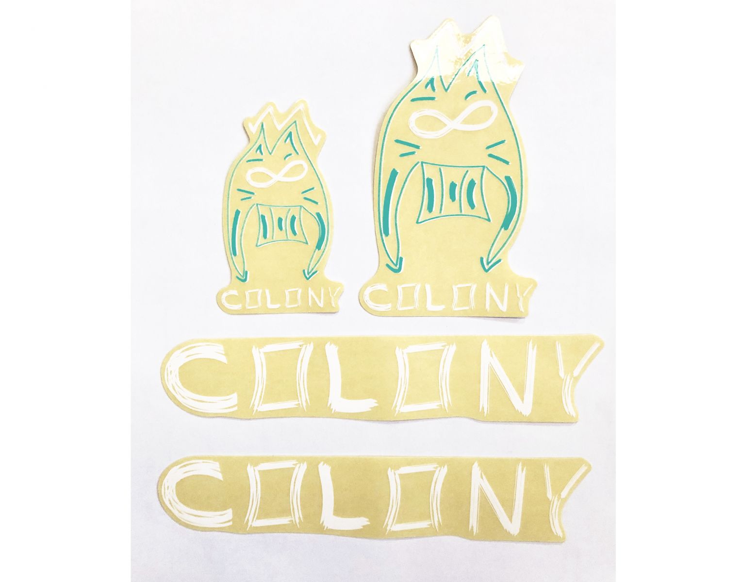 Colony BMX Frame Stickers Now Available